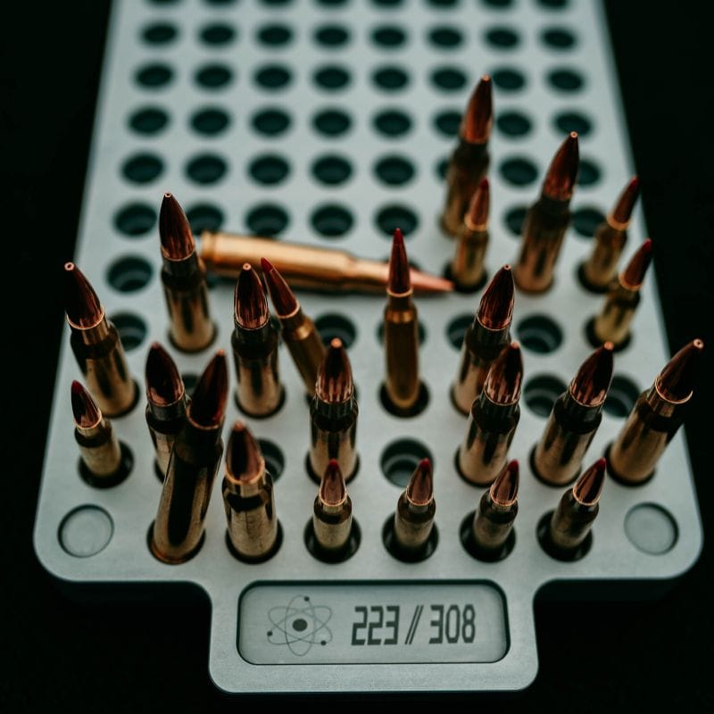 “Hundo” 100 Round Dual Bore Reloading Tray - Rebel Scum Industries