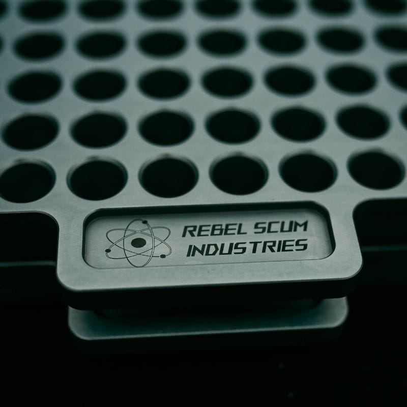 “Hundo” 100 Round Dual Bore Reloading Tray - Rebel Scum Industries